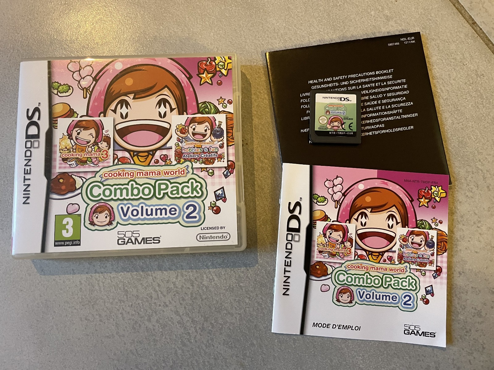 Jeu Nintendo DS - COOKING MAMA WORLD COMBO PACK VOLUME 2 | eBay