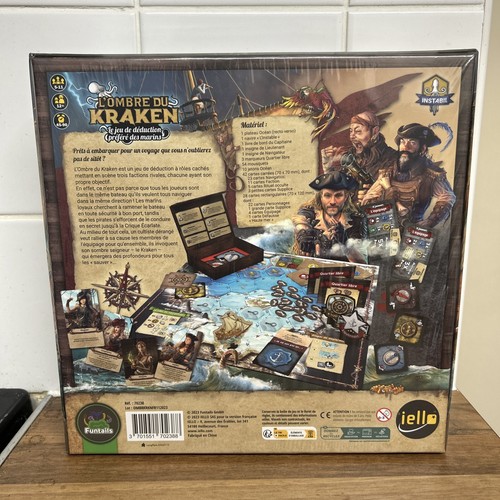 Feed the Kraken (L'Ombre Du Kraken) - Board game - French Version NEW ...