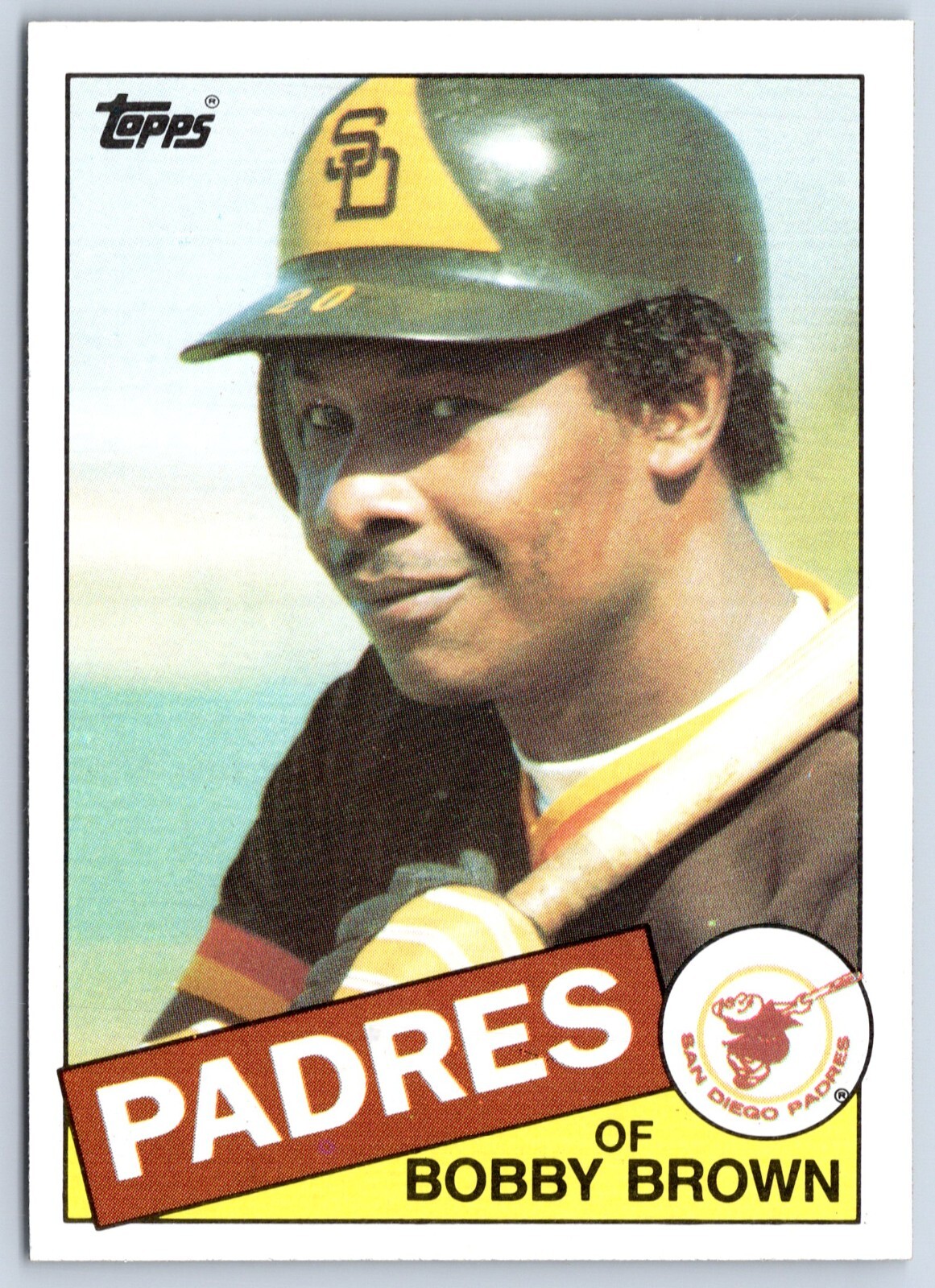 BOBBY BROWN 1985 TOPPS 85 NO 583 NRMINT+ 33478 | eBay