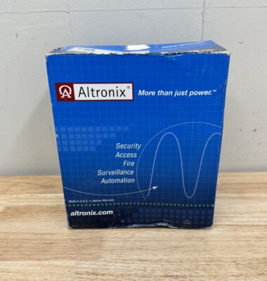 Altronix Power Supply/Battery Charger 12/24 VDC@1A 115 VAC AL125UL ...