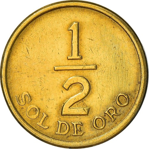 Peru 1/2 Sol de Oro Coin | KM265 | 1975 - 1976 | eBay