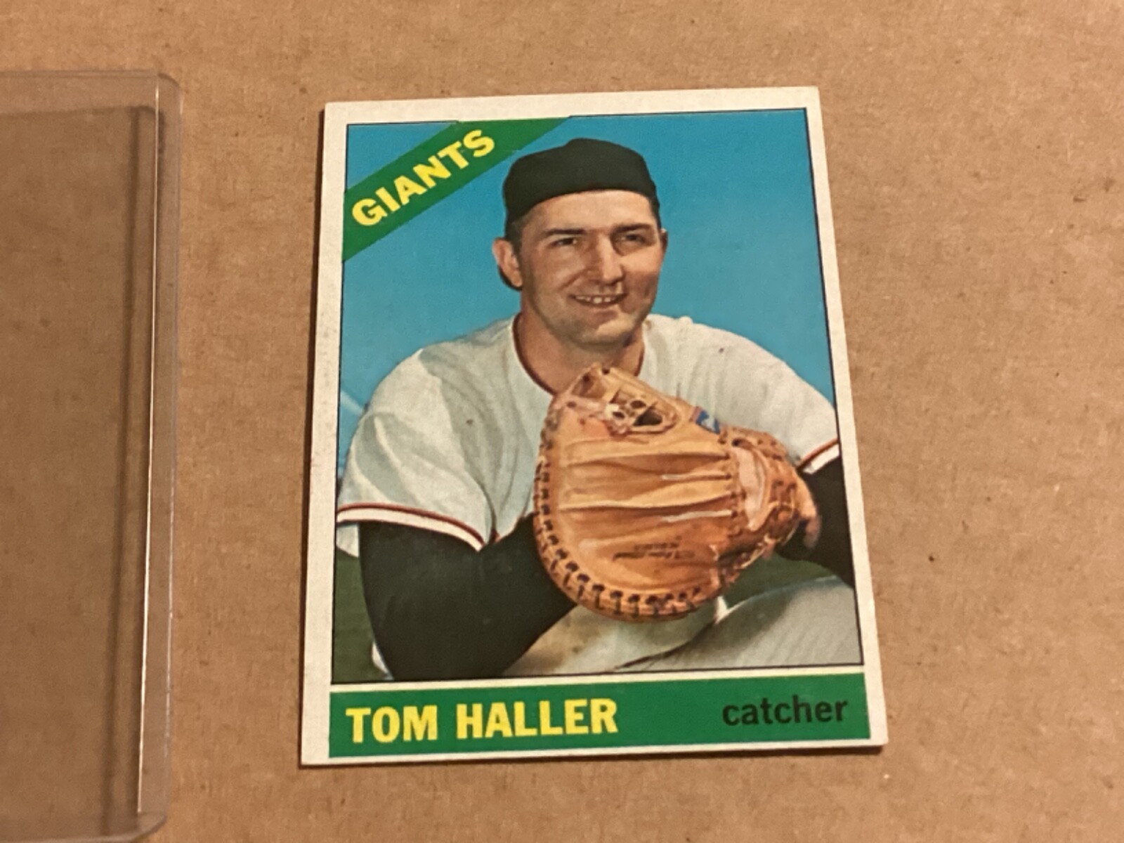 1966 Topps Baseball Card Set Break #308 Tom Haller - EX+ - Lite Corner ...