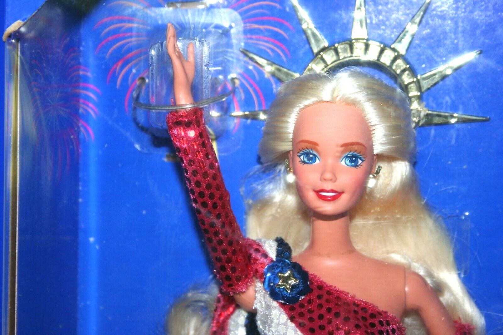1995 Statue of Liberty Barbie doll FAO Schwarz limited edition-New in ...