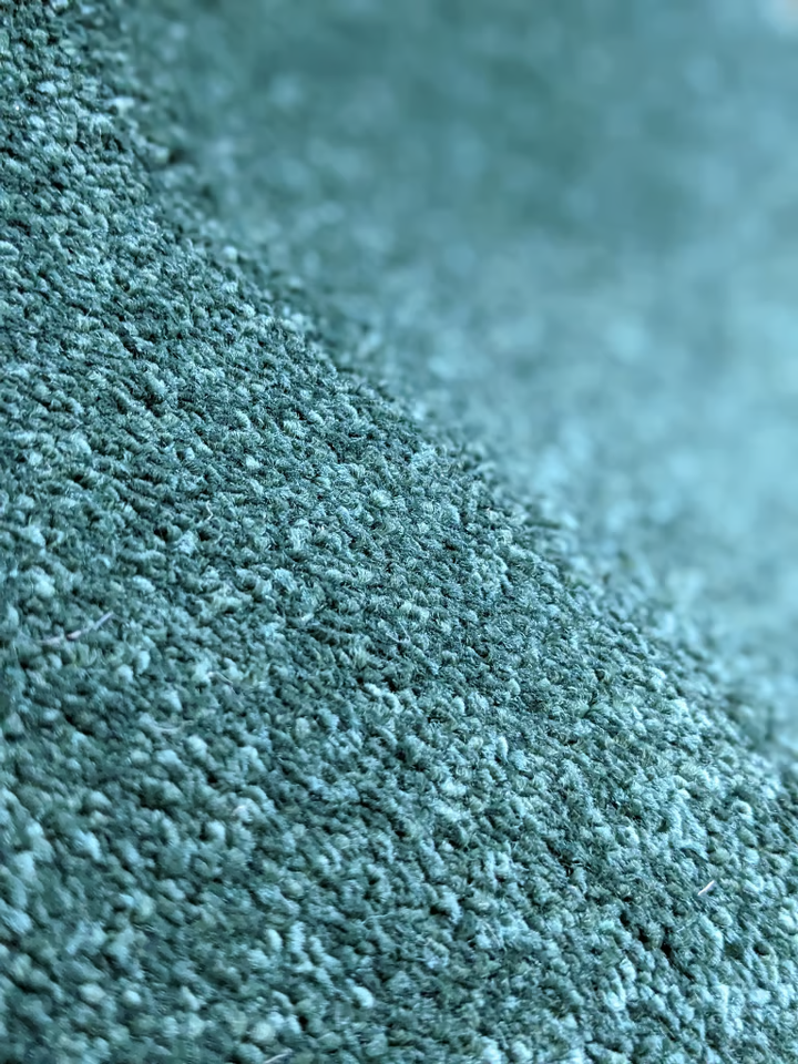 Brand new Tapi Veneto carpet, Forest green, 7m by 1.1m, thick synthetic ...