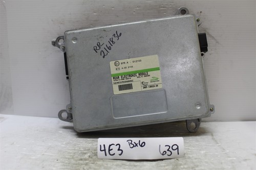 04-05 Jaguar XJ8 Rear Electronic Control 2W9F13B524AH Module 639 4E3 B6 ...
