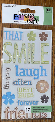 Sticko Phrase Cafe Friend That Smile Laugh Often Gang Best Bud ...