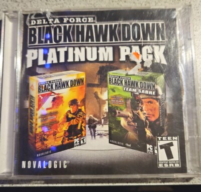 Delta Force Black Hawk Down Platinum Pack PC CD original game + Team ...