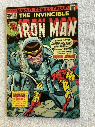 Iron Man #74 (May 1975, Marvel) FN- 5.5 | eBay