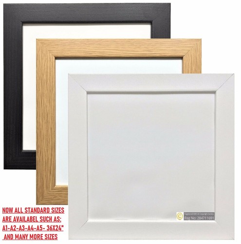 Picture Frames Black White Oak Square Photo Frames All Square ...