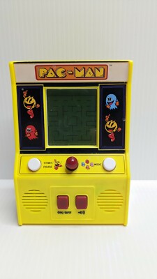 PACMAN Mini Handheld Arcade Game Bandai Namco Retro Video Machine ...