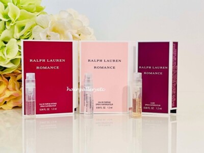 3 Ralph Lauren Romance Intense EDP Romance Elixir Perfume Sampler Vial ...