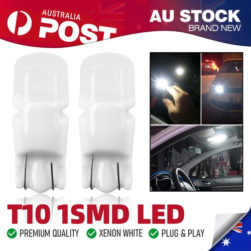 8X MODIGT T10 LED 12V W5W 7020 COOL WHITE CAR TAIL SIDE LIGHTS TURN ...