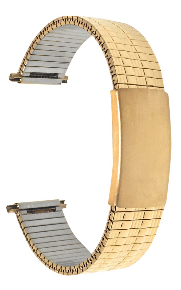 Bandini Steel Stretch Watch Band Expansion Strap Adjustable Silver ...