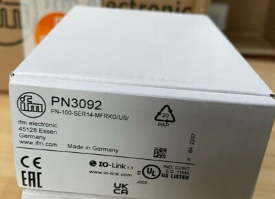 One IFM pressure sensor PN3092 New Expedited Shipping | eBay