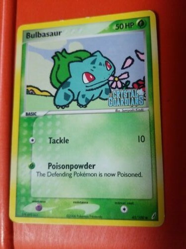 2006 EX CRYSTAL GUARDIANS REVERSE HOLO 45/100 45 BULBASAUR PSA 9 | eBay