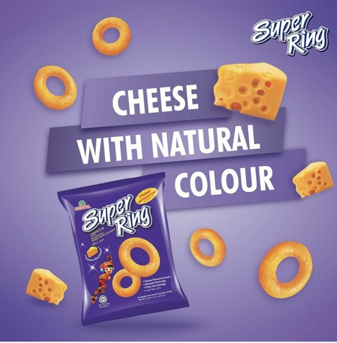 Oriental SUPER RING CHEESE Malaysia Snack 14g 60g | eBay