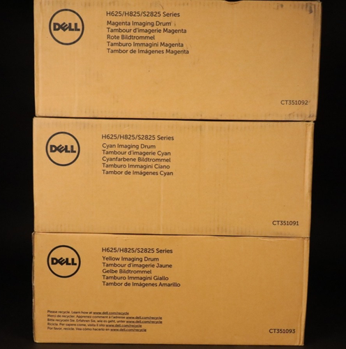 Dell H625 H825 S2825 Toner 3 Cartridge D20NH / CD7Y3 / 16C0Y Yellow ...