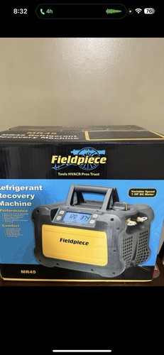 Fieldpiece MR45 Digital Refrigerant Recovery Machine 872641003357| eBay