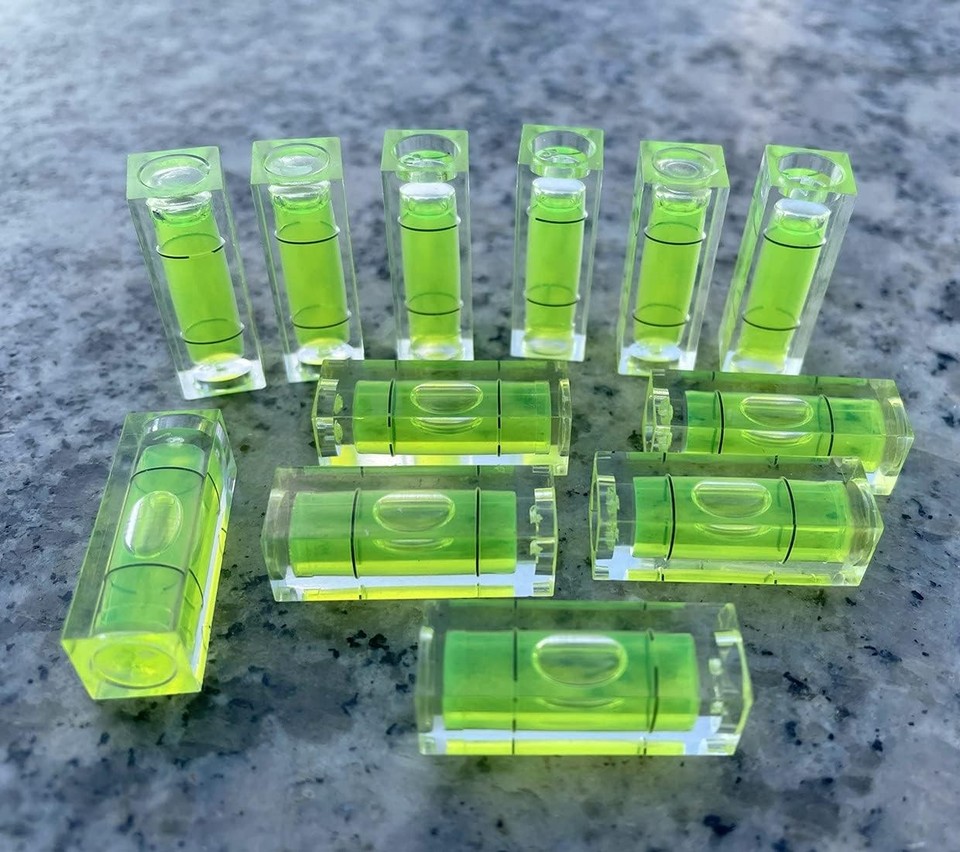 8Pcs Small Bubble Spirit Level Mini Square Levels Measuring Tools for ...