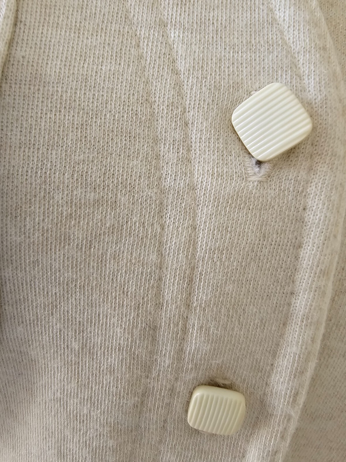 Vintage Leslie Fay Petite Cream Woolite Knit 2 Pc Skirt Suit Sz. 12 Fit ...