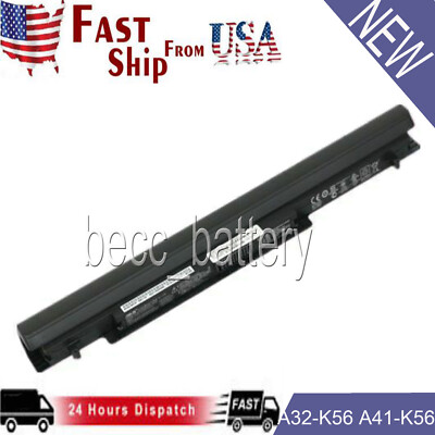 Battery For ASUS A46 A46C A56 K46 K56 K56C K56CA S550C S56 S56C S405CA ...