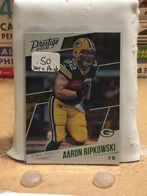 2018 Panini Prestige Football #141 Aaron Ripkowski Xtra Points Green ...