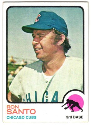 1973 Topps Baseball #115 Ron Santo Chicago Cubs - EX | eBay