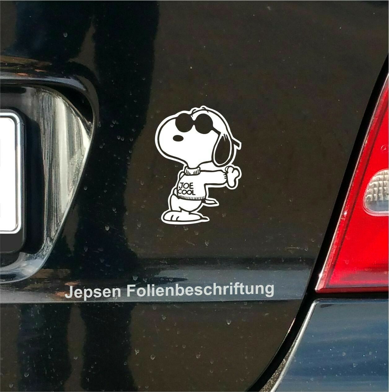 Aufkleber Snoopy Joe Cool 10cm S128 MR - Wunschfarbe für Auto Fahrrad ...