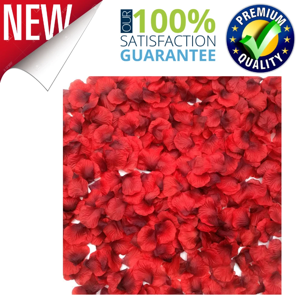 Dark Red Rose Petals