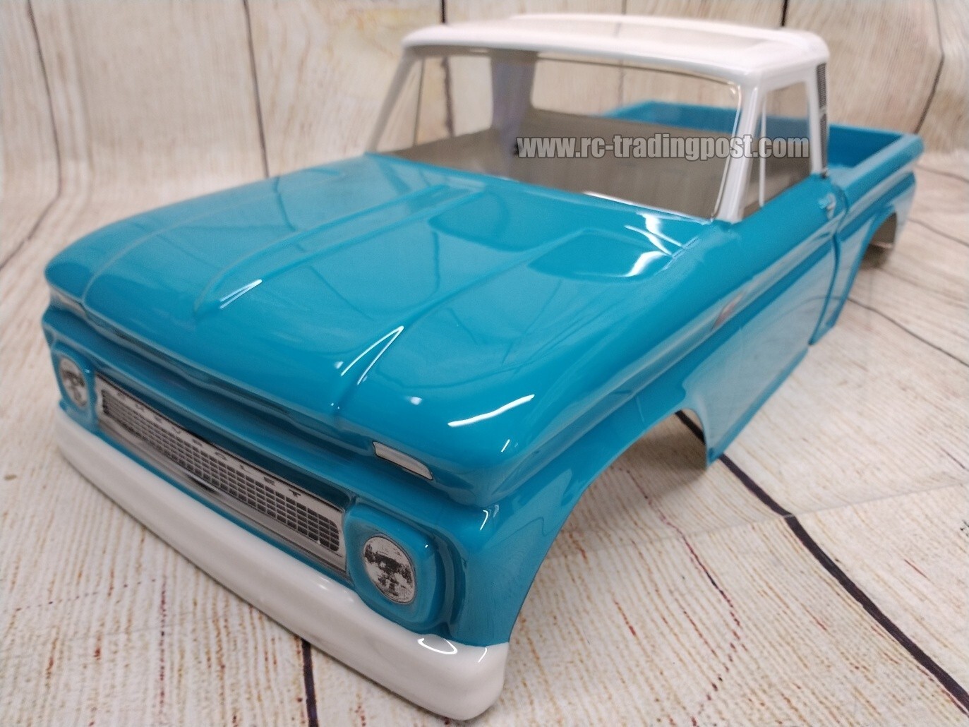 1966 Chevrolet C-10 Custom Painted RC Crawler Body 1/10 (WB 12.3") TRX ...