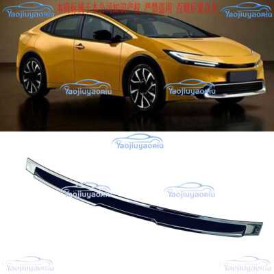 For 2025 Toyota Prius Prius Prime Glossy Black Rear Trunk Boot Lip Wing ...