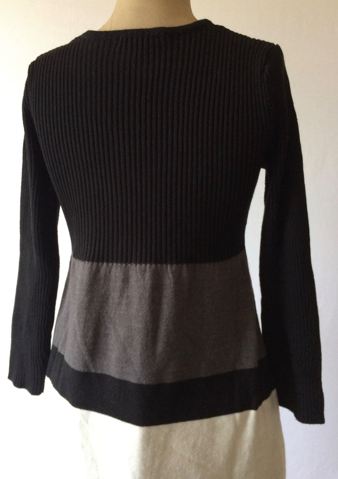 Studio One New York Women’s Sweater Dress Black-white | eBay