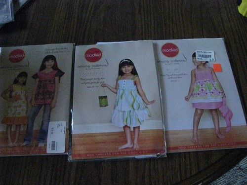 Lot of 3 Modkid Sewing Patterns for Girls Dresses Top Size 2T-10 | eBay
