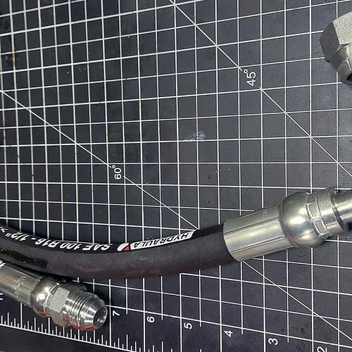 Rear Hydraulic PTO Hose Install Kit Case Ingersoll Tractors | eBay