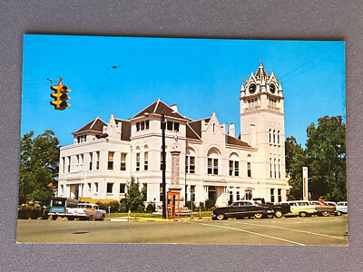 Alabama AL Ozark, Dale County Court House, Phone Booth, Cars, ca 1960 ...