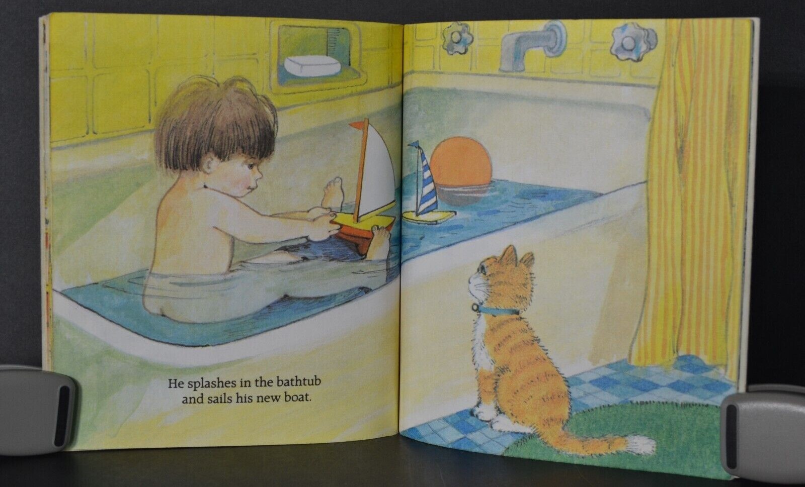 A FIRST LITTLE GOLDEN BOOK ; BUSY TIMMY (1982) Please View attached ...