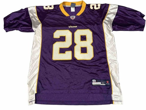 NFL Authentic Equipment Reebok ADRIAN PETERSON Minnesota VIKINGS #28 ...