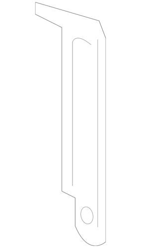 OEM NEW 2015-2022 Canyon Colorado Front Bumper Support Cover Bracket ...