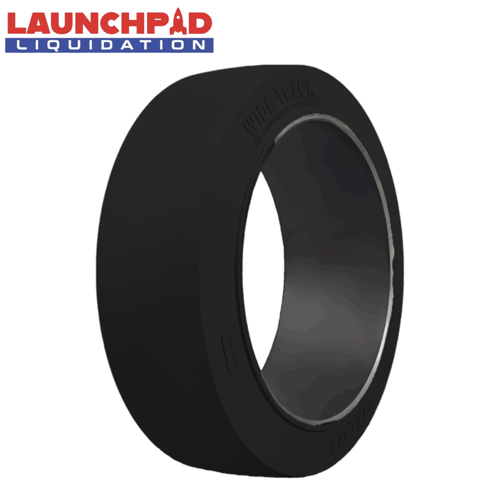 14x4.5x8 Tires Super Solid Forklift Press-On Smooth Durable Heavy Duty ...