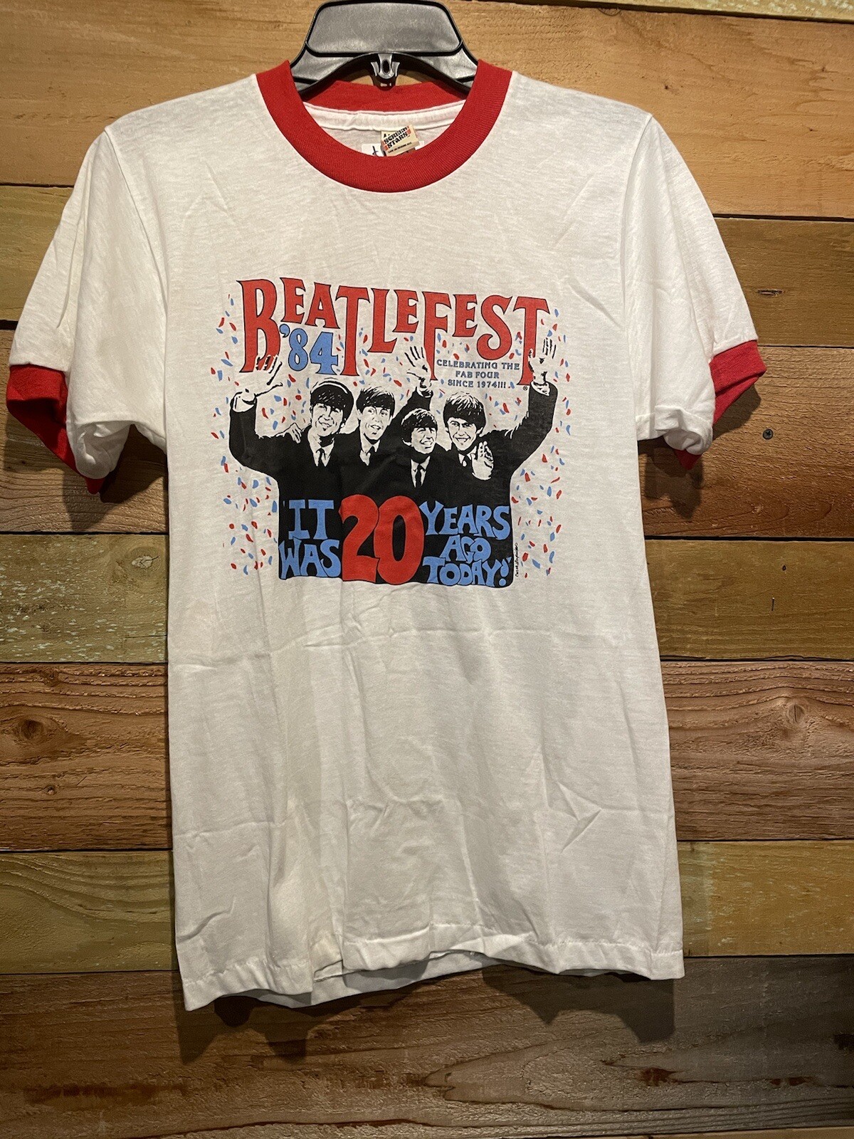 RARE FIND. Vintage Beatlefest 20th Anniversary Ringer… - Gem