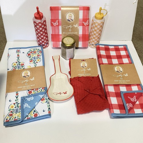 dolly parton kitchen collection Summer Lot Of 8 Tablecloth Spoon Rest ...