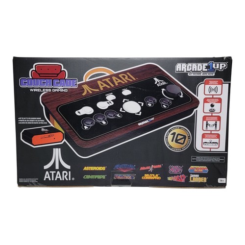 Arcade1up Atari CouchCade Wireless Home Console Arcade 10 Games NEW ...