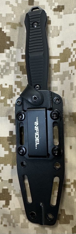 Benchmade 133 BK Fixed Blade Knife Double Edge Spear Point Dagger ...