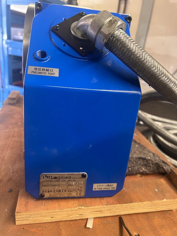 Kitagawa MR250 4TH AXIS ROTARY TABLE WITH MAC MINII CONTROLLER NEW ...
