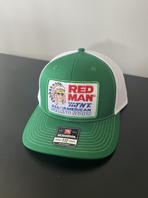 Red Man Chewing Tobacco Red Bass Trucker Hat Richardson 112 Cap Vintage ...