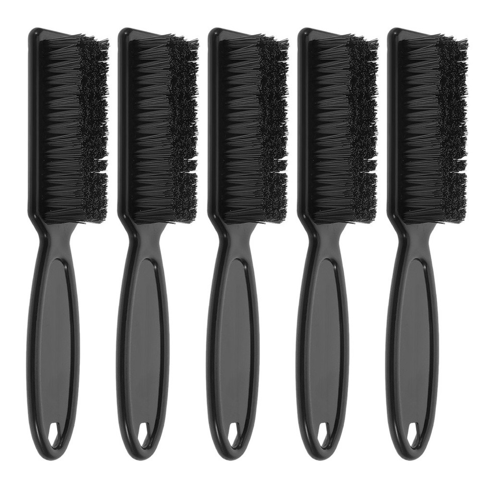 5pcs Beard Brush: Shaving Brush with Long Handle Beard Comb Detangling ...