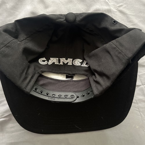 Vintage Camel Cigarettes Baseball Hat Cap Black Snap Back 90s Giveaway ...