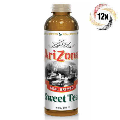12x Bottles Arizona Real Brewed Sweet Tea Flavor | 20oz | Southern ...