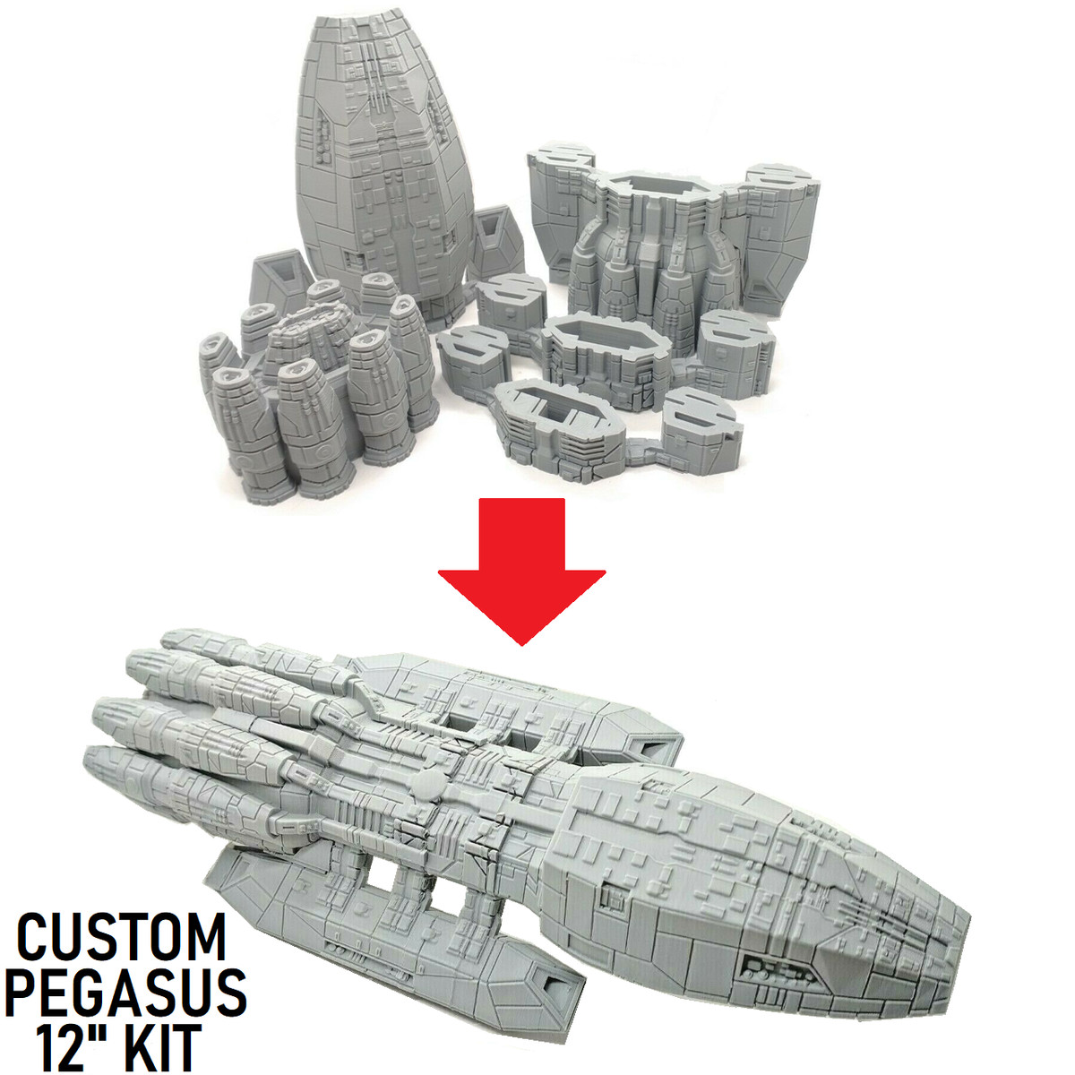 Battlestar Galactica Ship