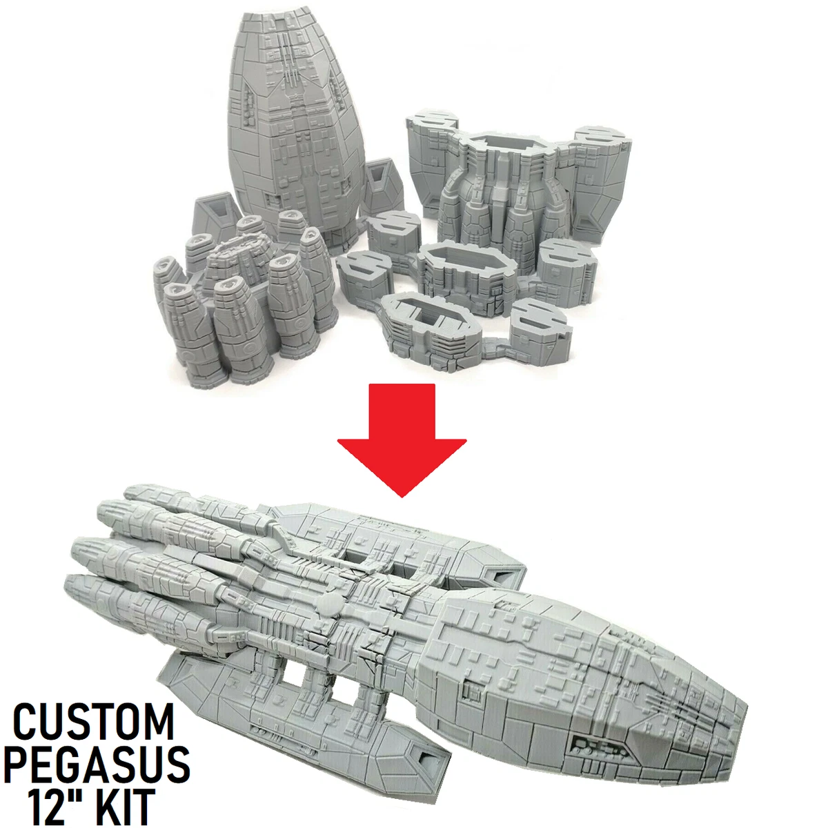 Battlestar Pegasus Model